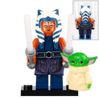 China Cal Kestis / Obi-Wan Kenobi / Ahsoka Tano Minifigure Custom Star Wars Building Blocks Set for sale