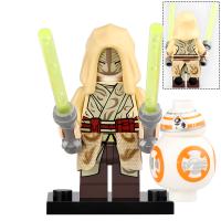 China Cal Kestis / Obi-Wan Kenobi / Ahsoka Tano Minifigure Custom Star Wars Building Blocks Set for sale