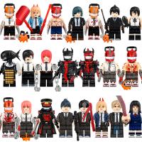 China Chainsaw Man Denji Power Building Block Minifigures For Collection And Play for sale