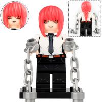 China Chainsaw Man Denji Power Building Block Minifigures For Collection And Play for sale