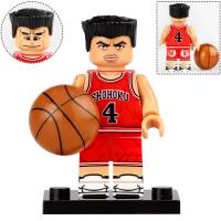 China Sakuragi Hanamichi Basketball Minifigures Kobe Bryant NBA Legends Custom Sports Minifigures for sale