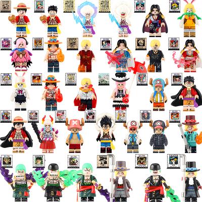 China Roronoa Zoro One Piece Figures Monkey D. Luffy Anime Figure Set Collectible Toys for sale