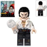 China Shanks Mini Figure One Piece Peacekeeper Bartholomew Anime Action Figures Gladiator Set for sale