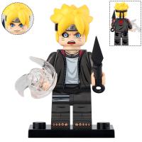 China Naruto Series Character Anime Minifigures Squad Uchiha Sarada Uzumaki Naruto for sale