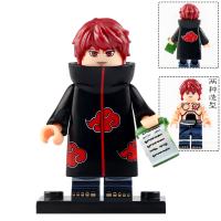 China Naruto Anime Minifigures Uzumaki Naruto Uchiha Sasuke Character Mini Action Figures for sale