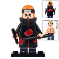 China Naruto Anime Minifigures Uzumaki Naruto Uchiha Sasuke Character Mini Action Figures for sale