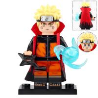 China Naruto Anime Minifigures Uzumaki Naruto Uchiha Sasuke Character Mini Action Figures for sale