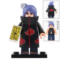 China Naruto Anime Minifigures Uzumaki Naruto Uchiha Sasuke Character Mini Action Figures for sale