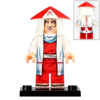 China Naruto Ohnoki Gaara Mini Action Figures Gourd Fan Hat Character Building Blocks for sale