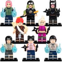 China Safe Anime Minifigures Naruto Kimimaro Nara Shikamaru Tayuya Building Blocks for sale