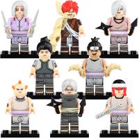 China Safe Anime Minifigures Naruto Kimimaro Nara Shikamaru Tayuya Building Blocks for sale