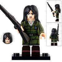China Customization Anime Minifigures Attacking Giant Eren Yeager Armin Arlert Building Blocks for sale