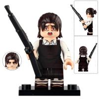 China Customization Anime Minifigures Attacking Giant Eren Yeager Armin Arlert Building Blocks for sale