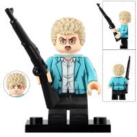 China Customization Anime Minifigures Attacking Giant Eren Yeager Armin Arlert Building Blocks for sale