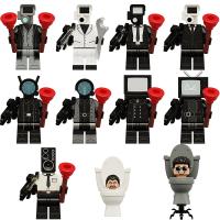 China Skibidi Toilet Minifigures Cameraman TV Speaker Drill Minifigures Compatible Figure Collection for sale