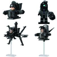 China Skibidi Toilet Minifigures Cameraman TV Speaker Drill Minifigures Compatible Figure Collection for sale