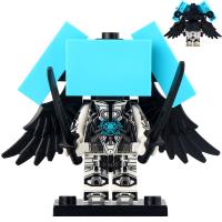 China Titan TV Man Skibidi Toilet Figures Clock Speaker Skibidi Toilet Compatible Minifigures Collectible for sale