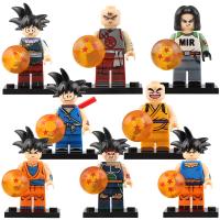 China Dragon Ball Son Goku Minifigures Building Block Minifigures Eco friendly ABS Material for sale