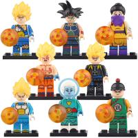 China Dragon Ball Son Goku Minifigures Building Block Minifigures Eco friendly ABS Material for sale