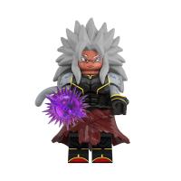 China Dragon Ball Black Frieza Building Block Anime Minifigures ABS Material for sale