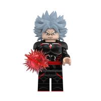 China Dragon Ball Black Frieza Building Block Anime Minifigures ABS Material for sale