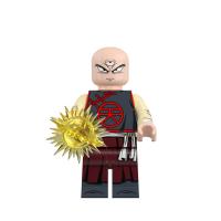 China Dragon Ball Black Frieza Building Block Anime Minifigures ABS Material for sale