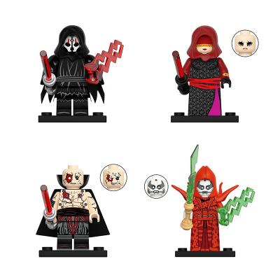 China Sith Dark Side Custom Star Wars Minifigures ABS Compatible Figures Pack for sale