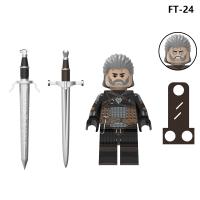 China Geralt Brick Builder Game Ciri The Witcher Series Compatible Blocks Collectible Set FT24-27 for sale