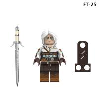 China Geralt Brick Builder Game Ciri The Witcher Series Compatible Blocks Collectible Set FT24-27 for sale