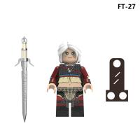 China Geralt Brick Builder Game Ciri The Witcher Series Compatible Blocks Collectible Set FT24-27 for sale