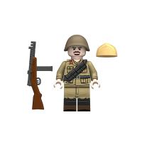 China Italian Officers Military Minifigures WWII North African Campaign Building Block Collection for sale