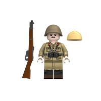 China Italian Officers Military Minifigures WWII North African Campaign Building Block Collection for sale