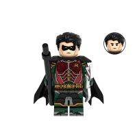 China DC Comics Minifigures DC Super Heroes Batman Robin Building Blocks Assembly Toys Collectible Set for sale