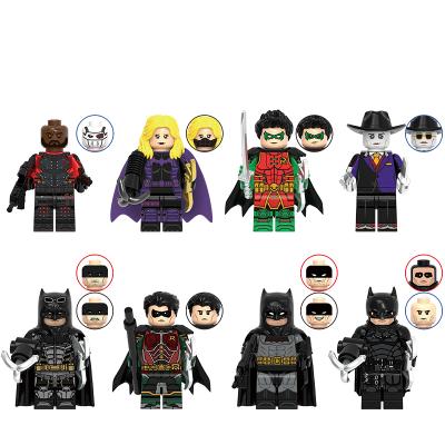 China DC Comics Minifigures DC Super Heroes Batman Robin Building Blocks Assembly Toys Collectible Set for sale