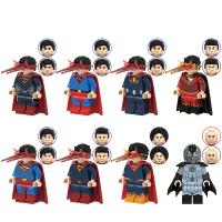 China Superman DC Super Heroes Minifigures Custom Assembly Toy Figures Collectible Set for sale