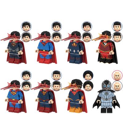 China Superman DC Super Heroes Minifigures Custom Assembly Toy Figures Collectible Set for sale