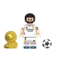 China Cristiano Ronaldo Football Minifigures Lionel Messi Legend Custom Sports Minifigures Collection for sale