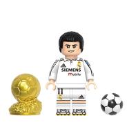 China Cristiano Ronaldo Football Minifigures Lionel Messi Legend Custom Sports Minifigures Collection for sale
