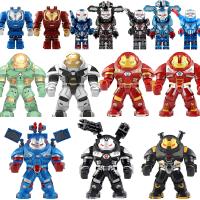 China Hulkbuster Custom Superhero Minifigs Iron Man Building Blocks Custom Assembly Figures Collectible Set for sale