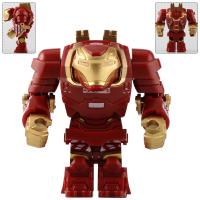 China Hulkbuster Custom Superhero Minifigs Iron Man Building Blocks Custom Assembly Figures Collectible Set for sale