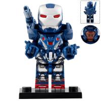 China Hulkbuster Custom Superhero Minifigs Iron Man Building Blocks Custom Assembly Figures Collectible Set for sale