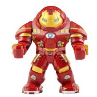 China Hulkbuster Custom Superhero Minifigs Iron Man Building Blocks Custom Assembly Figures Collectible Set for sale