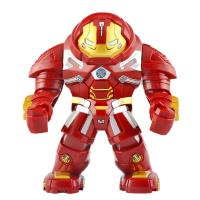 China Hulkbuster Custom Superhero Minifigs Iron Man Building Blocks Custom Assembly Figures Collectible Set for sale
