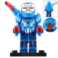 China Hulkbuster Custom Superhero Minifigs Iron Man Building Blocks Custom Assembly Figures Collectible Set for sale