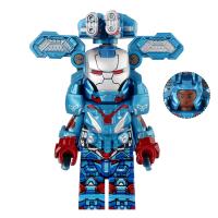 China Hulkbuster Custom Superhero Minifigs Iron Man Building Blocks Custom Assembly Figures Collectible Set for sale