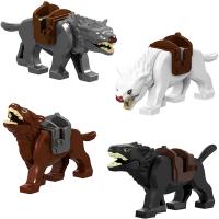 China Animal Mount Building Bricks Horse Medieval Knight Custom Building Blocks Minifigures Collection for sale
