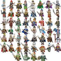 China Three Kingdoms Castle Mini Figures Zhuge Liang / Cao Cao / Sun Quan Historical Castle Figures for sale