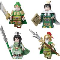 China Three Kingdoms Castle Mini Figures Zhuge Liang / Cao Cao / Sun Quan Historical Castle Figures for sale
