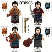 China MOC Game Custom Minifigures The Last of Us Joel Miller Ellie Williams minifigures DT042-045 for sale
