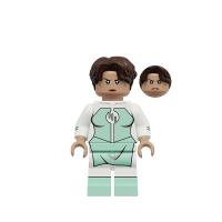 China Invincible Comic Super Heroes Minifigures Omni-Man Atom Eve Assembly Collectible Toys for sale